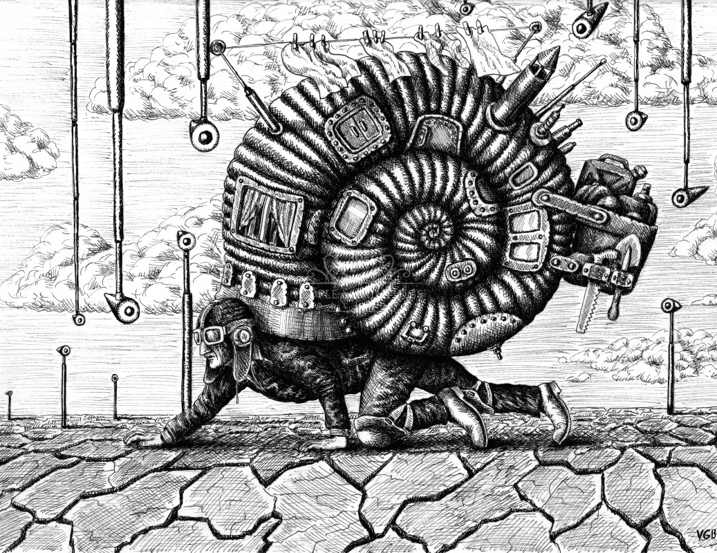 Living in the Shell | People And Paintings