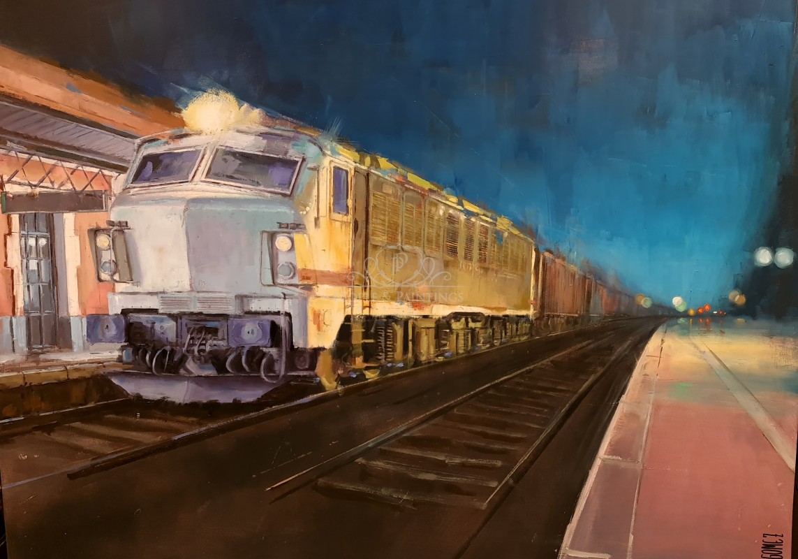NIGHT TRAIN | People And Paintings