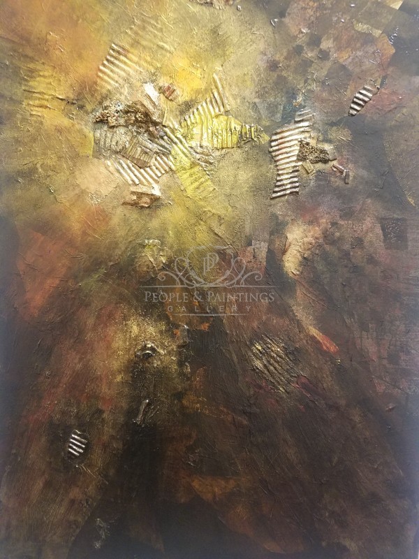 Study in Gold and Brown #3 | People And Paintings